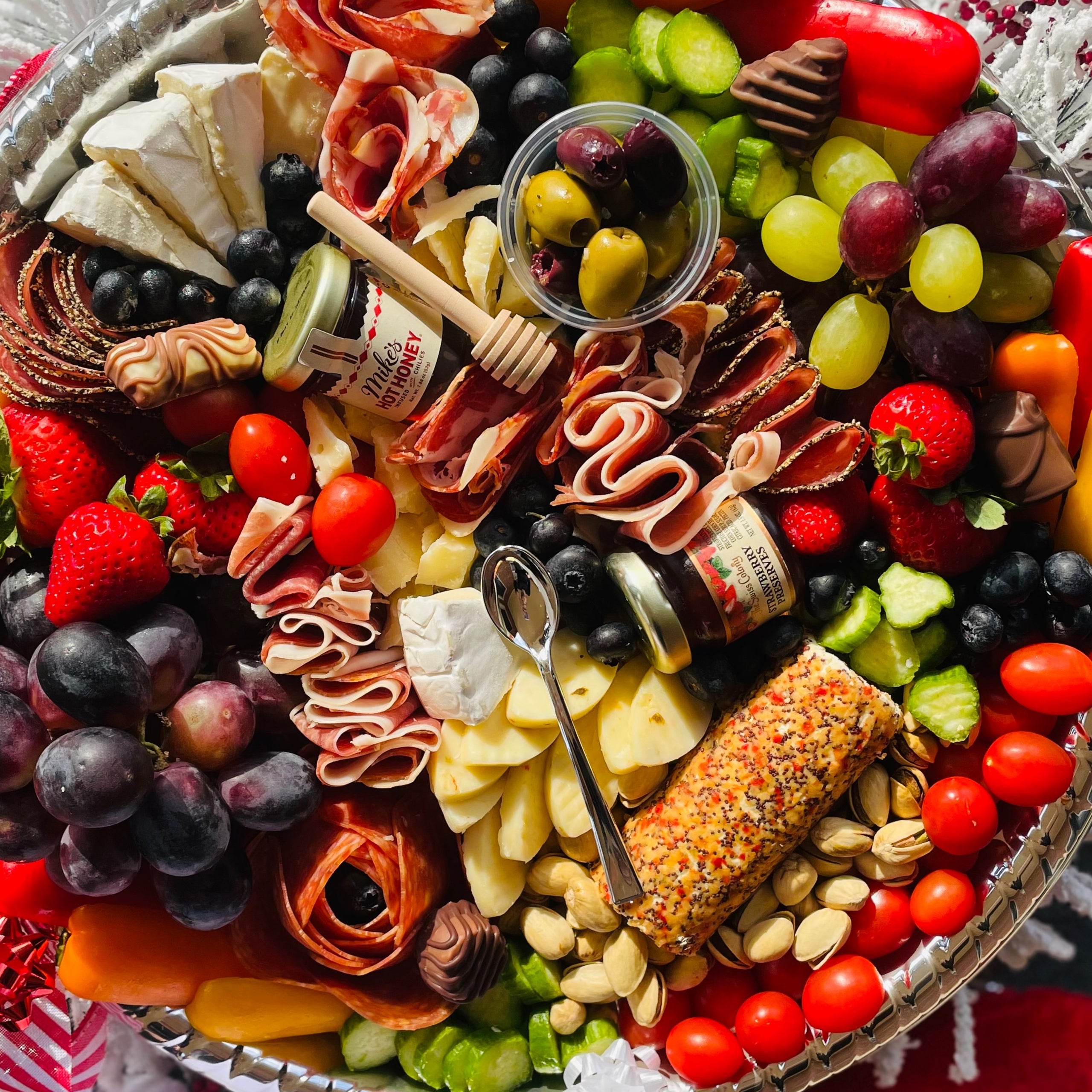 Large Round Platter | Charmed Charcuterie Co.